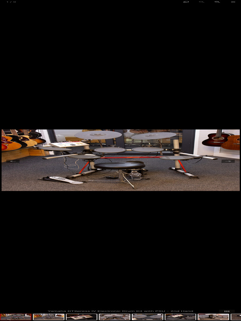 Yamaha DTXpress IV Electronic Drum Kit With PSU 2nd Hand Rich Tone ...