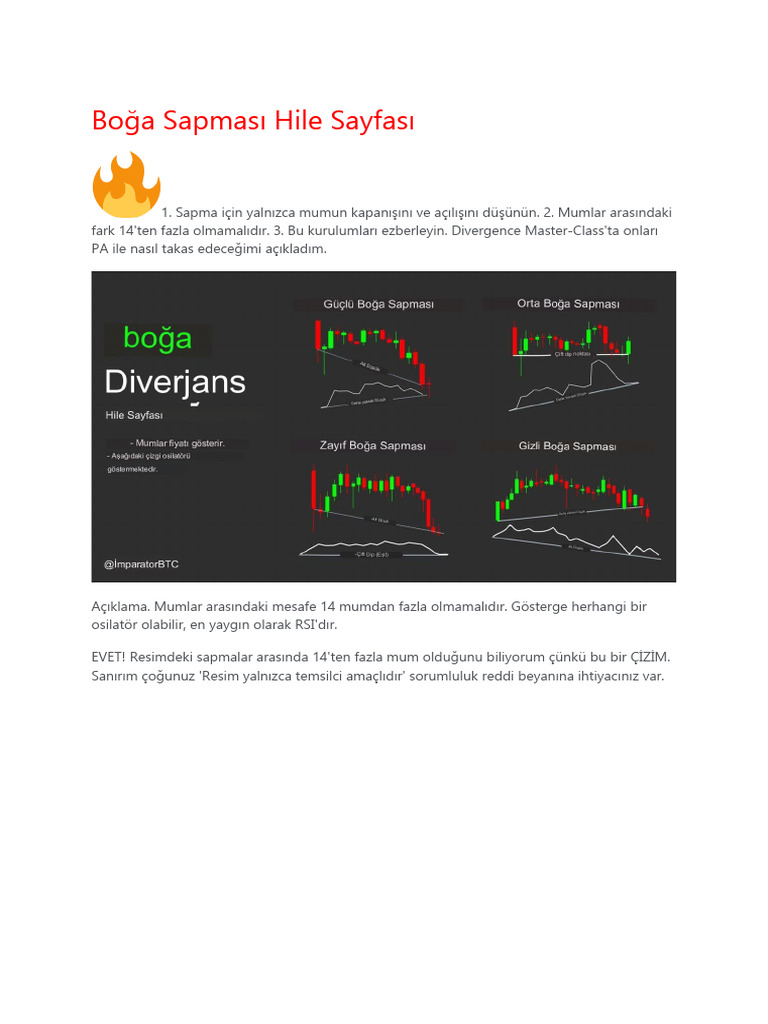 Boğa Sapması Hile Sayfası | PDF