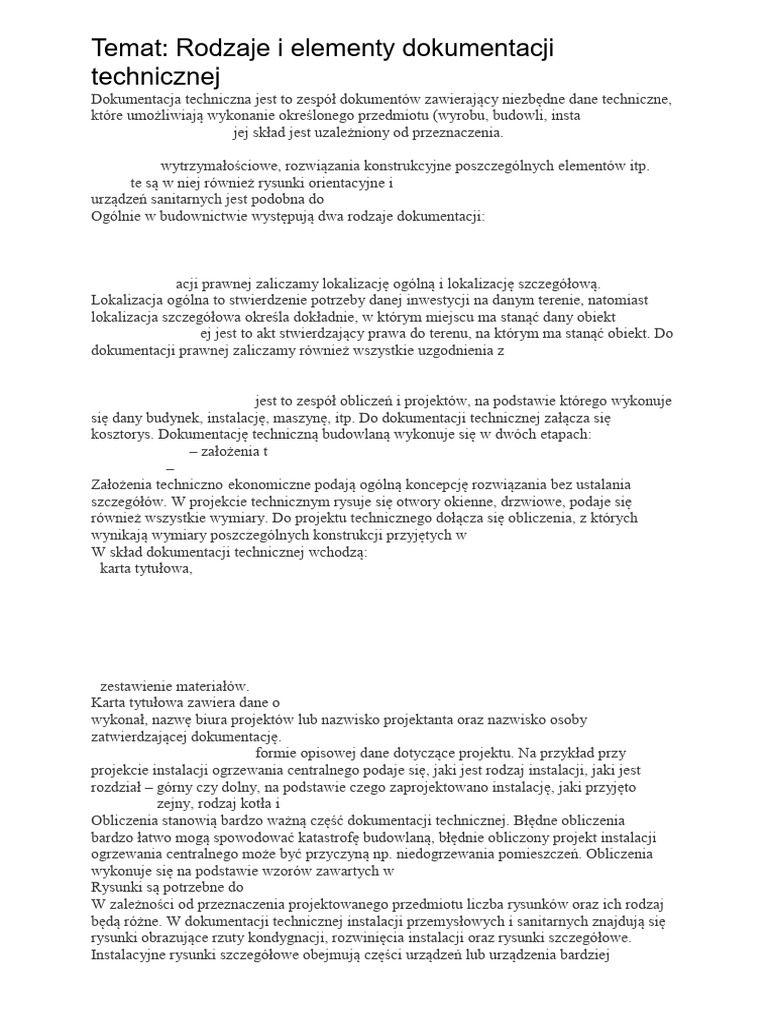 2ta 27-03-2020 Pracownia Techniczna - Dokumentacja Techniczna | PDF