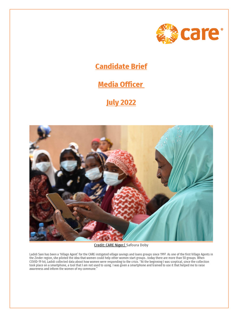 Candidate - Brief-Media - Officer Jul22 | PDF | Recruitment | Employment