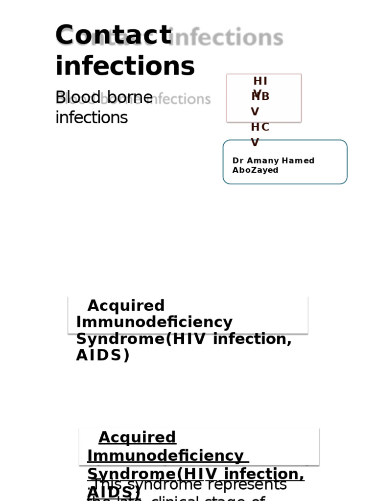 10-Contact Infections 2 - 2023 | PDF | Hepatitis B | Hepatitis