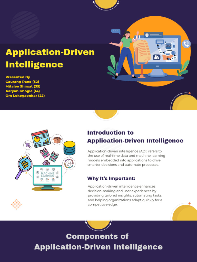 Application-Driven Intelligence | PDF | Artificial Intelligence ...