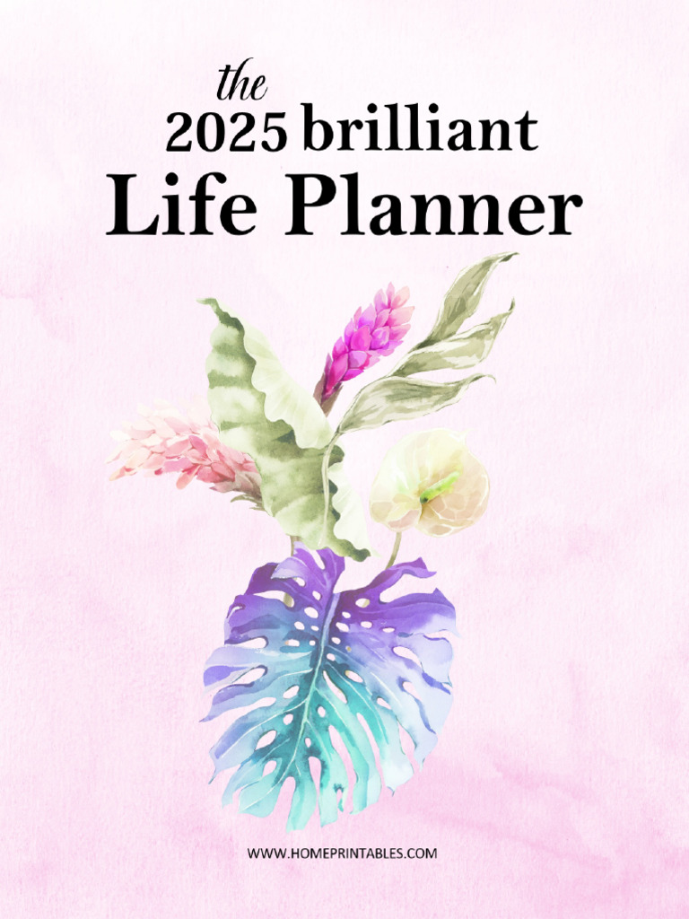 Free 2025 Planner 1 by Home Printables | PDF