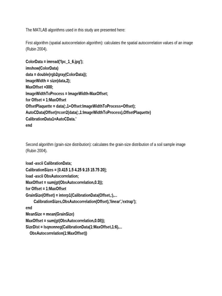 GSD Algorithms | PDF