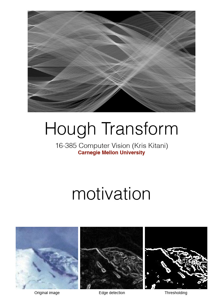 5.3 Hough Transform | PDF | Algorithms | Applied Mathematics