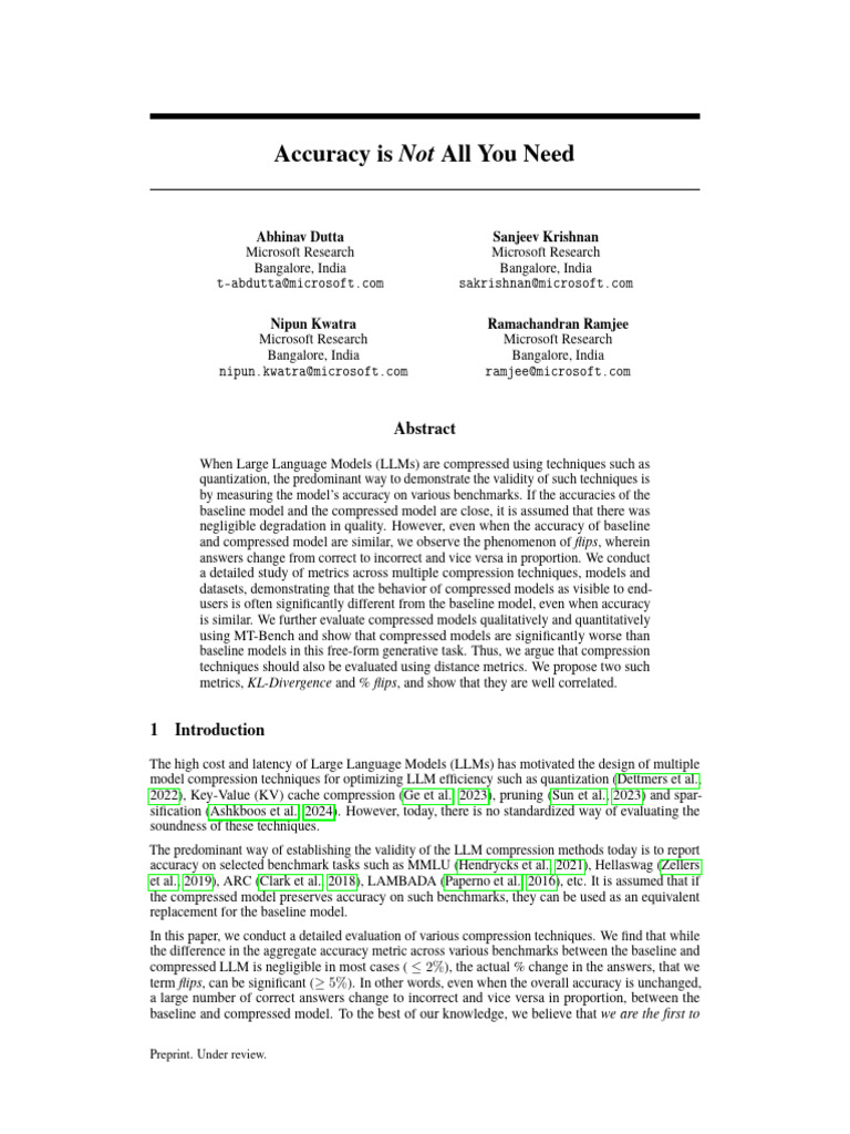 Accuracy Is Not All You Need 1721128578 | PDF | Applied Mathematics