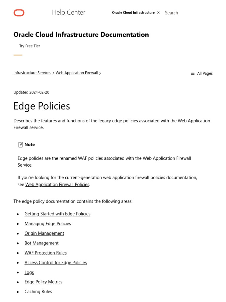 Edge Policies | PDF