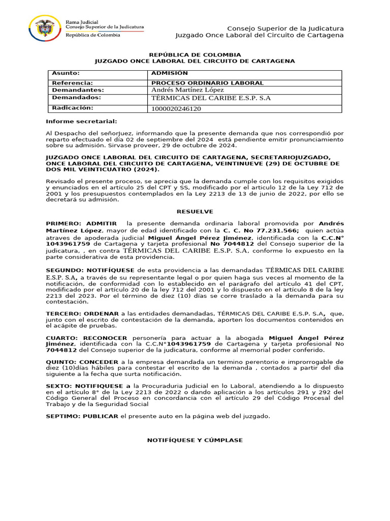 Admision Hayder | PDF | Ley Pública | Gobierno