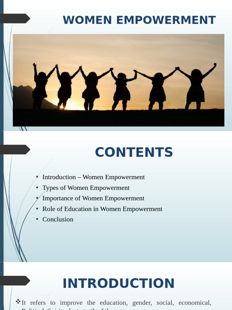 women empowerment | PDF