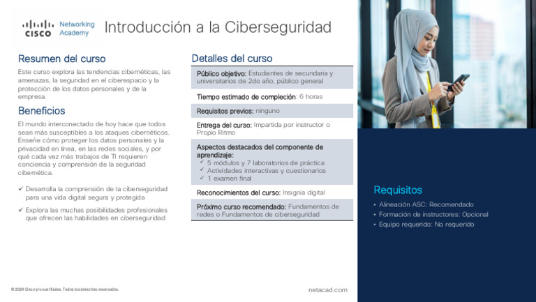 Spanish Introduction To Cybersecurity v3 0 Overview | PDF | Crecimiento ...