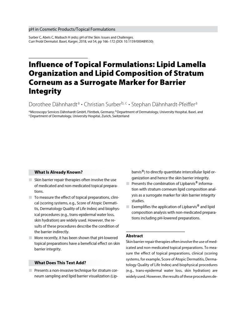 Influence of Topical Formulations | PDF | Clinical Medicine