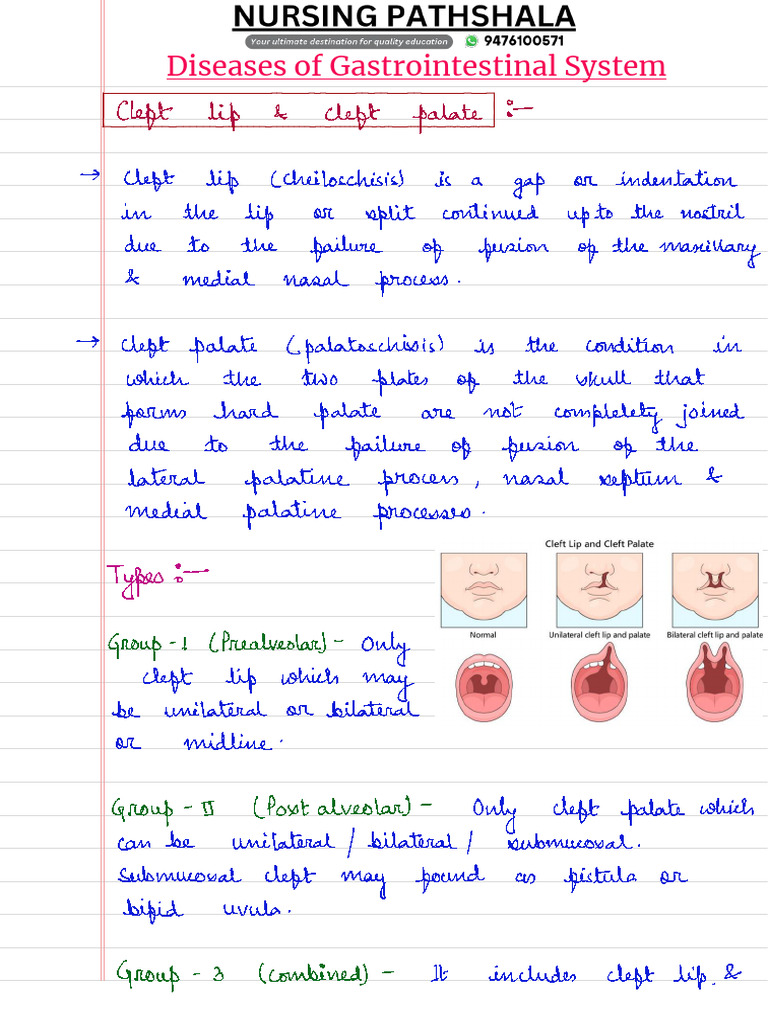 Disorders of Digestive System Pediatrics | PDF