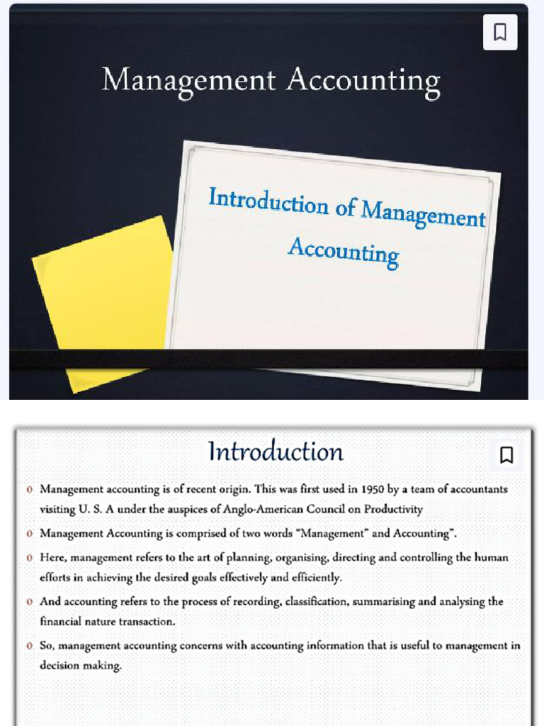 MGT Accounting | PDF