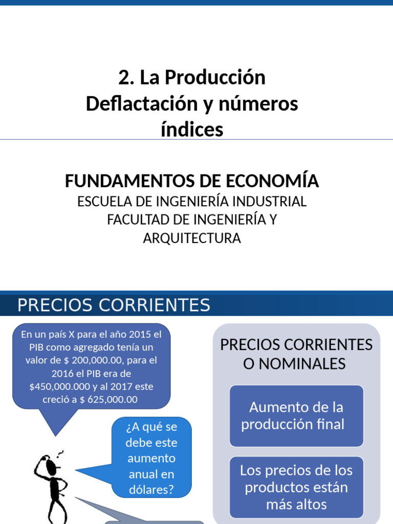 2.4 - Deflactación y Números Indices | PDF | Inflación | Producto Interno Bruto