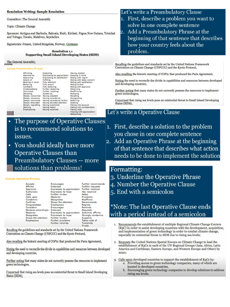 Example Resolution Mun | PDF