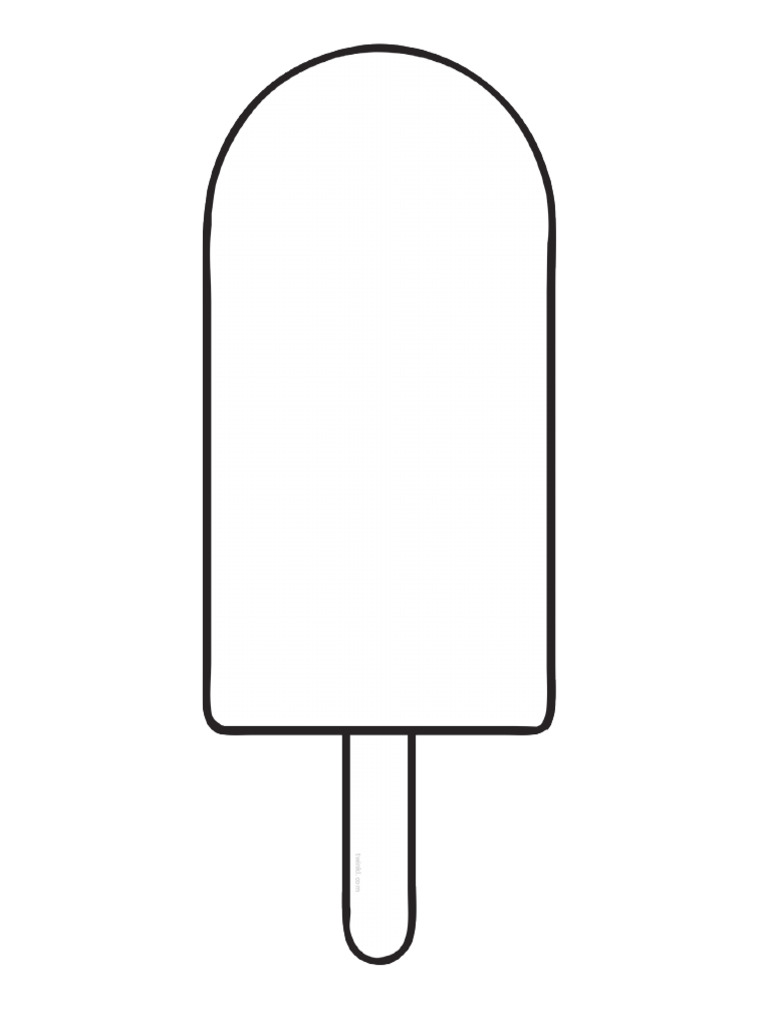 Free Ice Pop Coloring Sheets Us A 2548577 Ver 1 | PDF