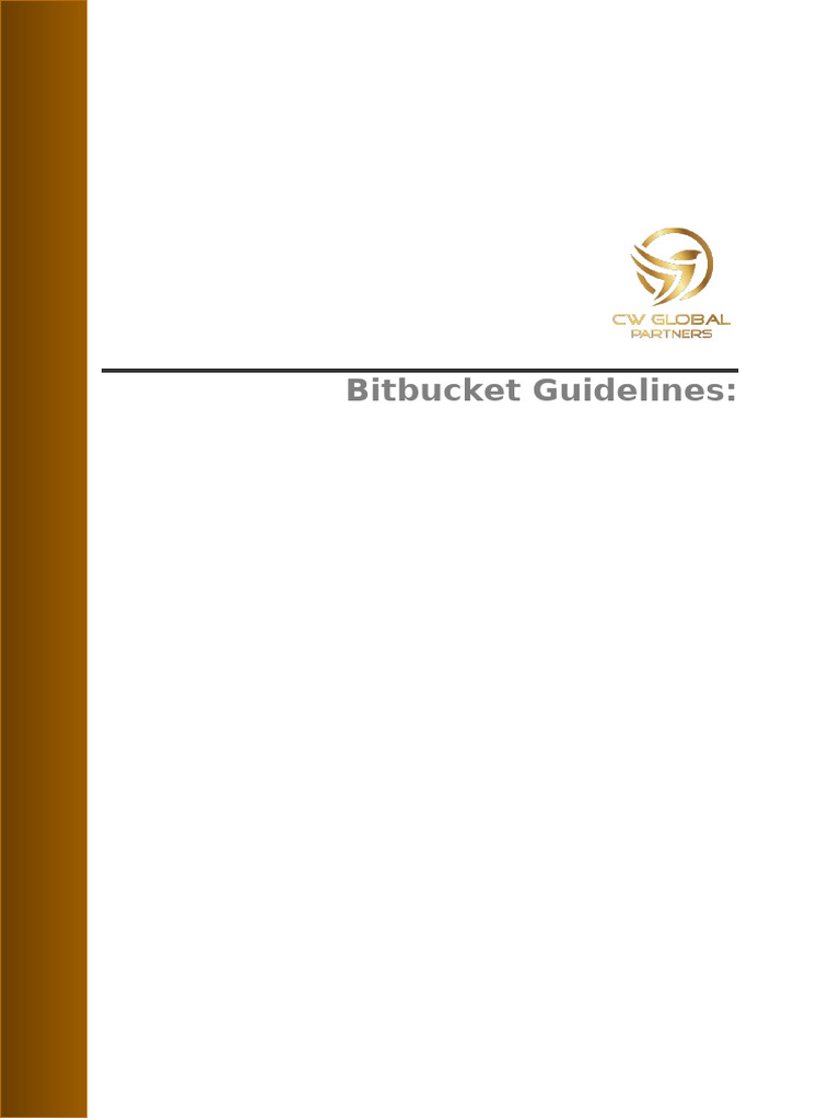 Bitbucket Guidelines | PDF