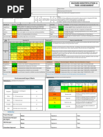 5x5 Risk Matrix Template - SafetyCulture | PDF | Risk