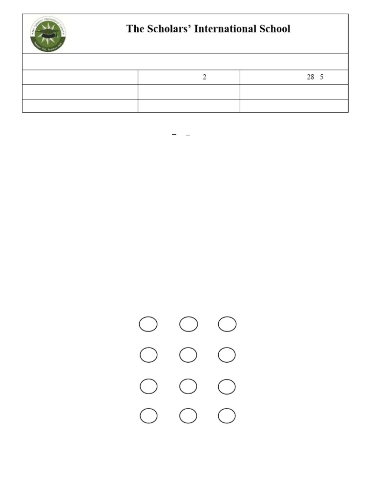 Grade 1 English Worksheet | PDF
