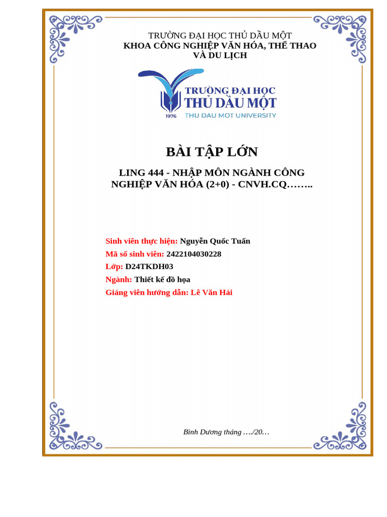 BÃ - A - Form BTL | PDF