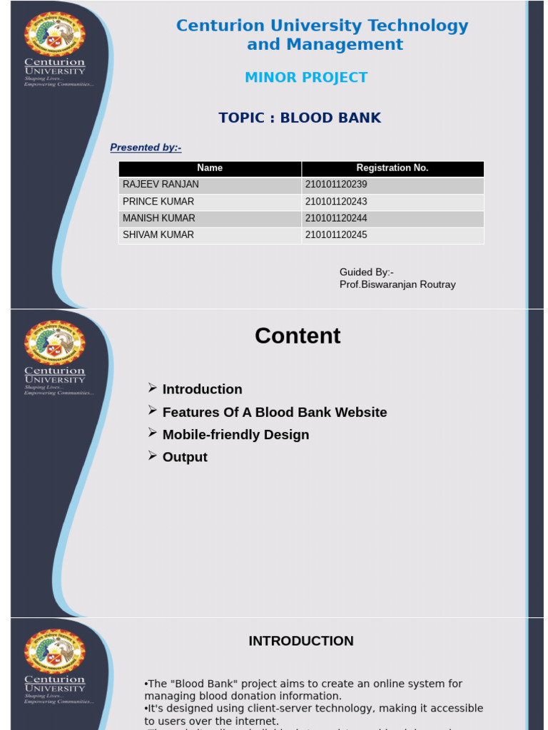 MINOR PPT | PDF | User (Computing) | Password
