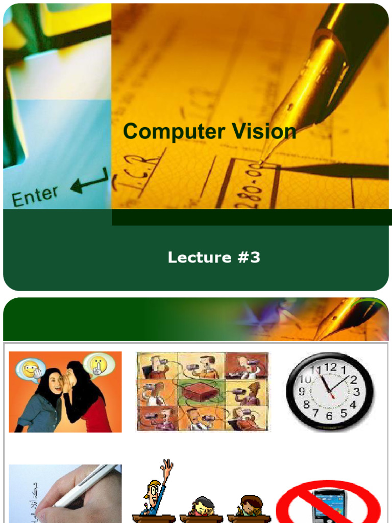 Lecture 3 of Computer Vision | PDF | Convolution | Computer Graphics