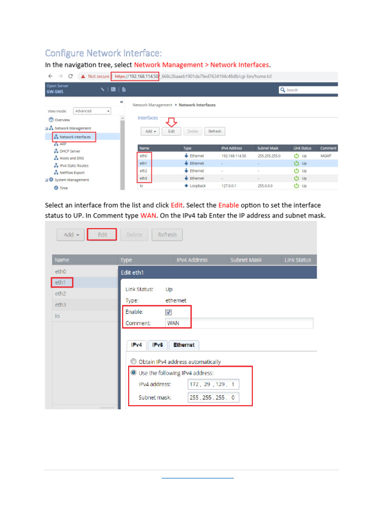 Network Interfaces | PDF | Business