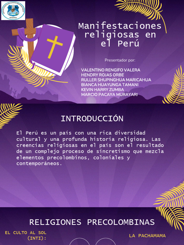 RELIGIÓN | PDF | Perú | Iglesia Católica