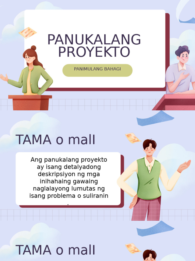 Panukalang Proyekto | PDF