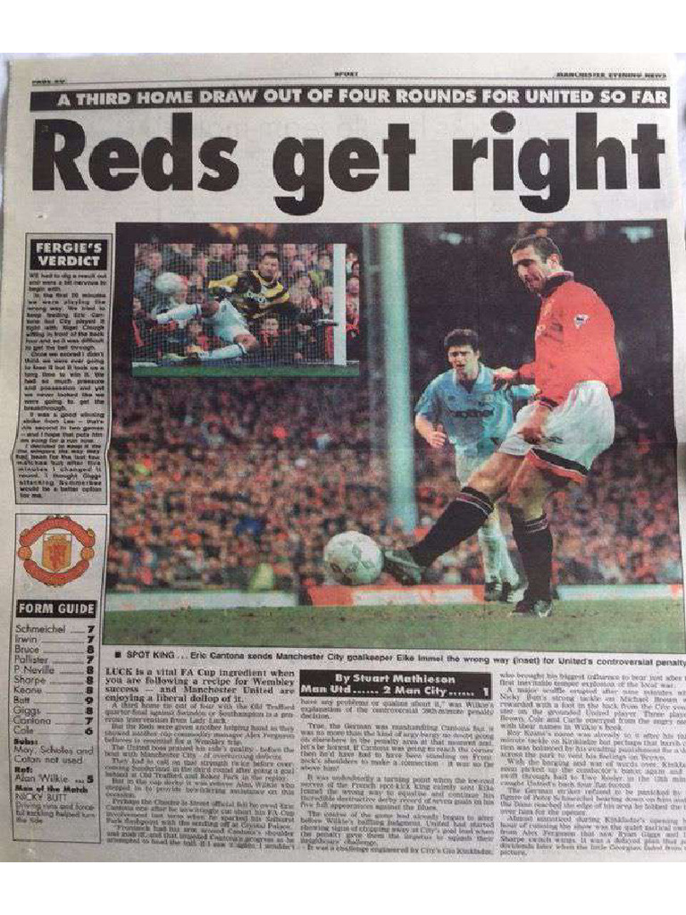 Reds Get Right - Manchester United | PDF