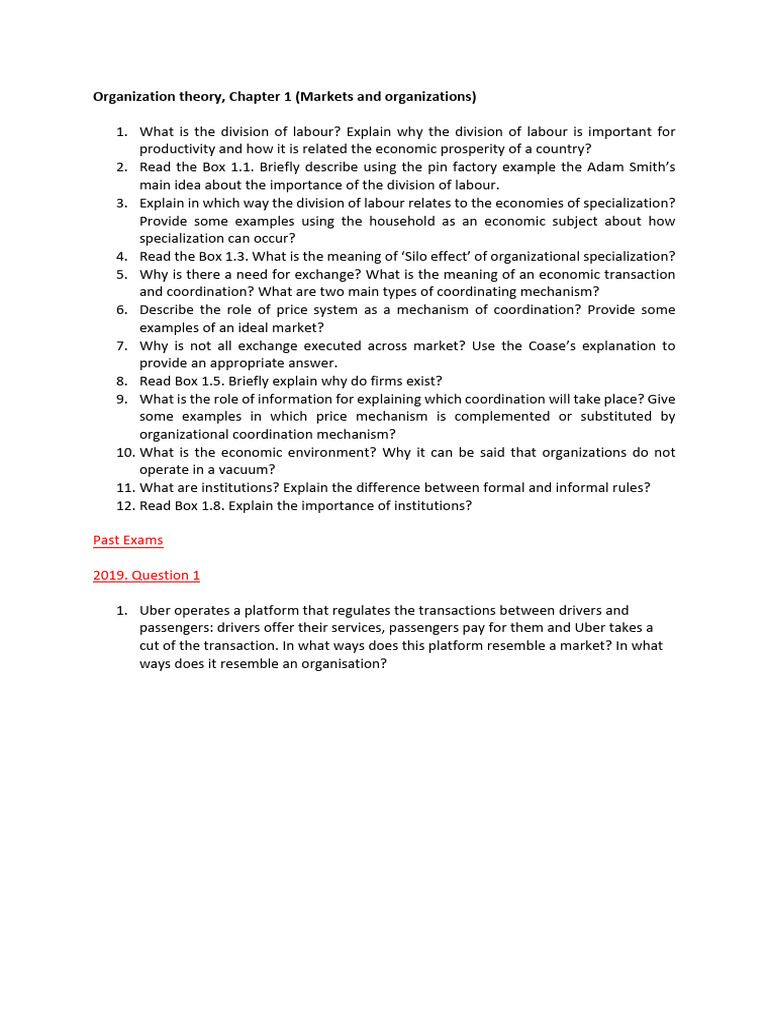 Chapter 1 Problem Set | PDF