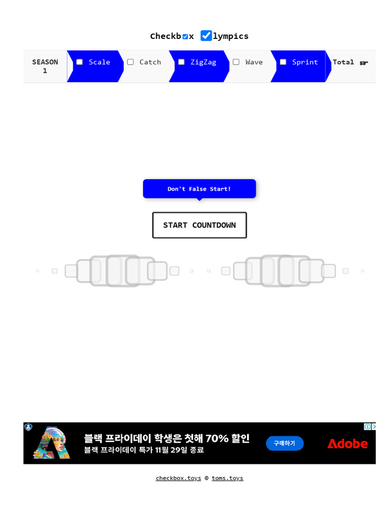 Checkbox Toys Scal... | PDF