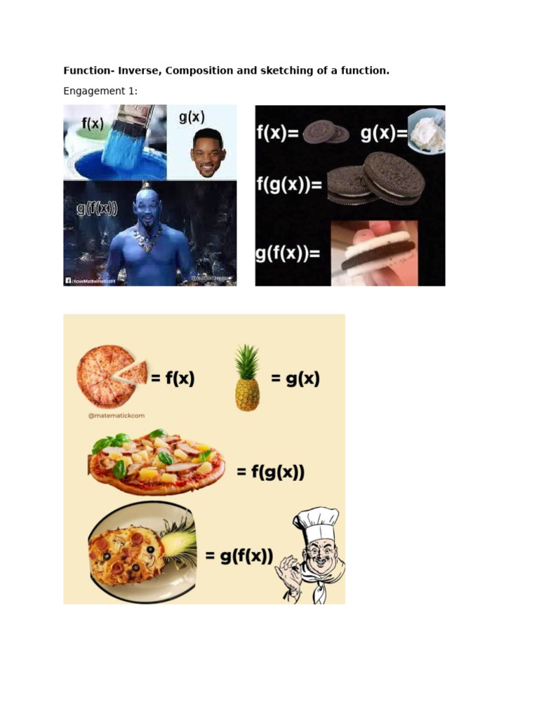 Function Inverse Composition Sketching | PDF | Teaching Methods ...