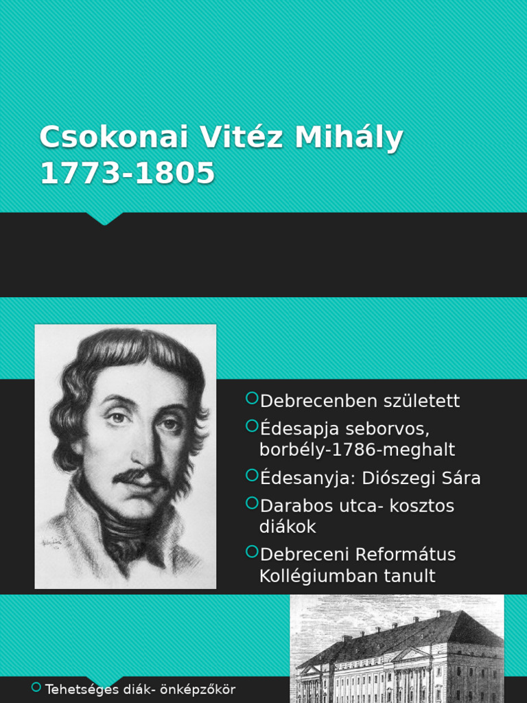 Csokonai Vitéz Mihály | PDF