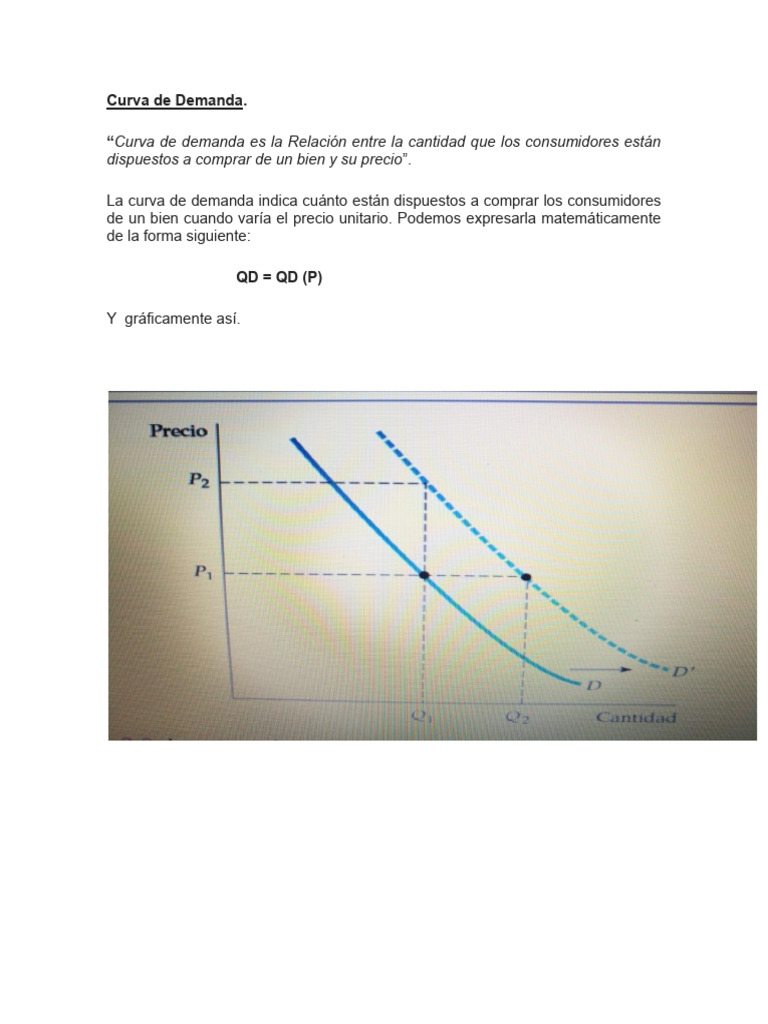 4.a Microeconomia. Demanda y Oferta. Econom A 2024 | PDF | Oferta (economía) | Oferta y demanda