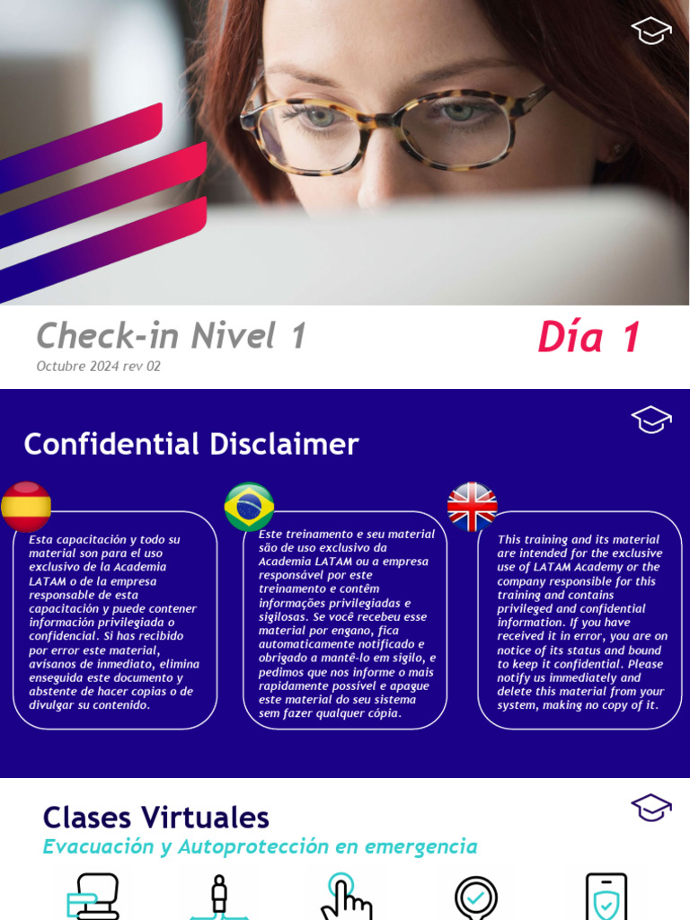 Dia 1 - Check-In Nivel1 Parte 1 Oct 24 PDF | PDF | Visa de viaje | Documento de identidad