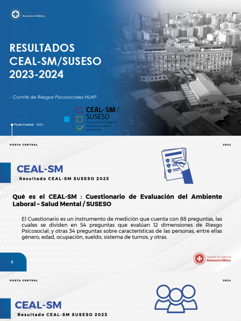 Resultados QR Huap Ceal - SM | PDF | Cuestionario | Psicología Social