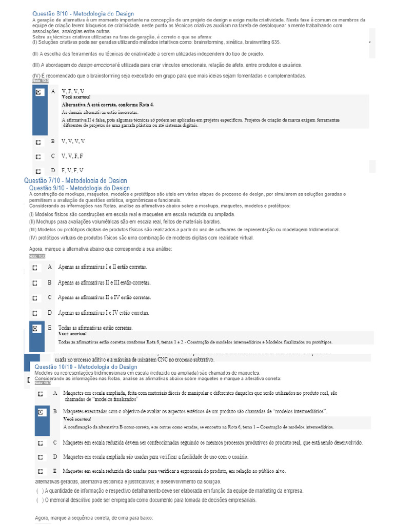 Metodologia Do Design - Apol 2.2 | PDF