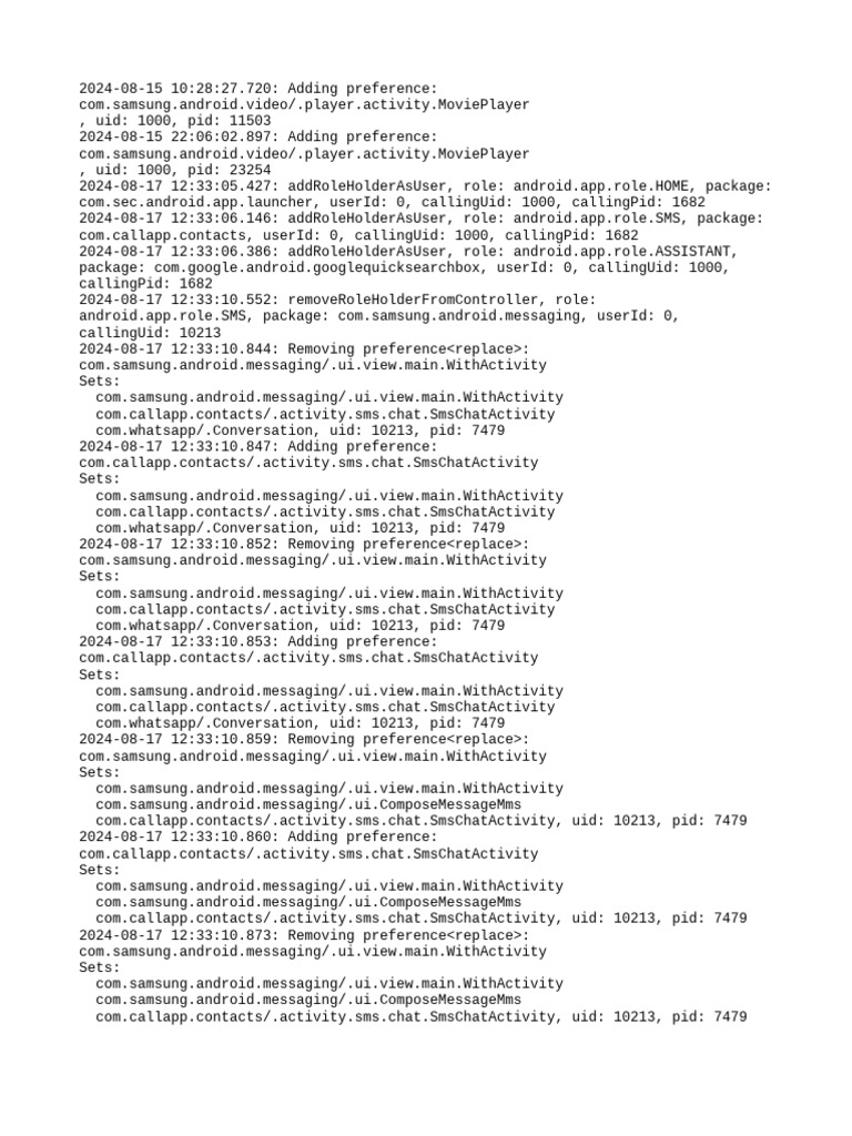 PM Debug Info | PDF | Software | Data Management