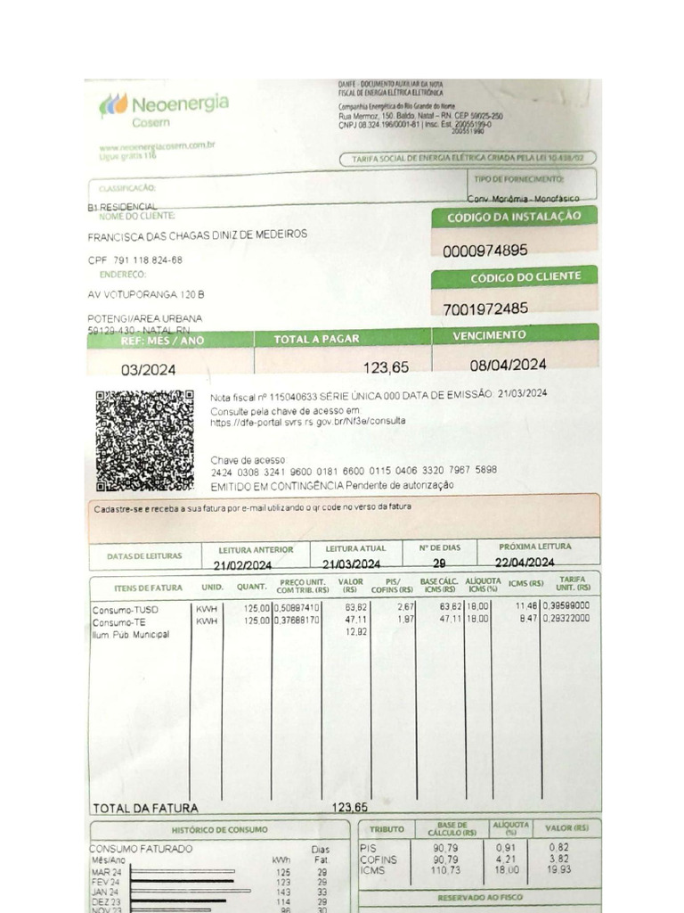 Comprovante de Resid. | PDF