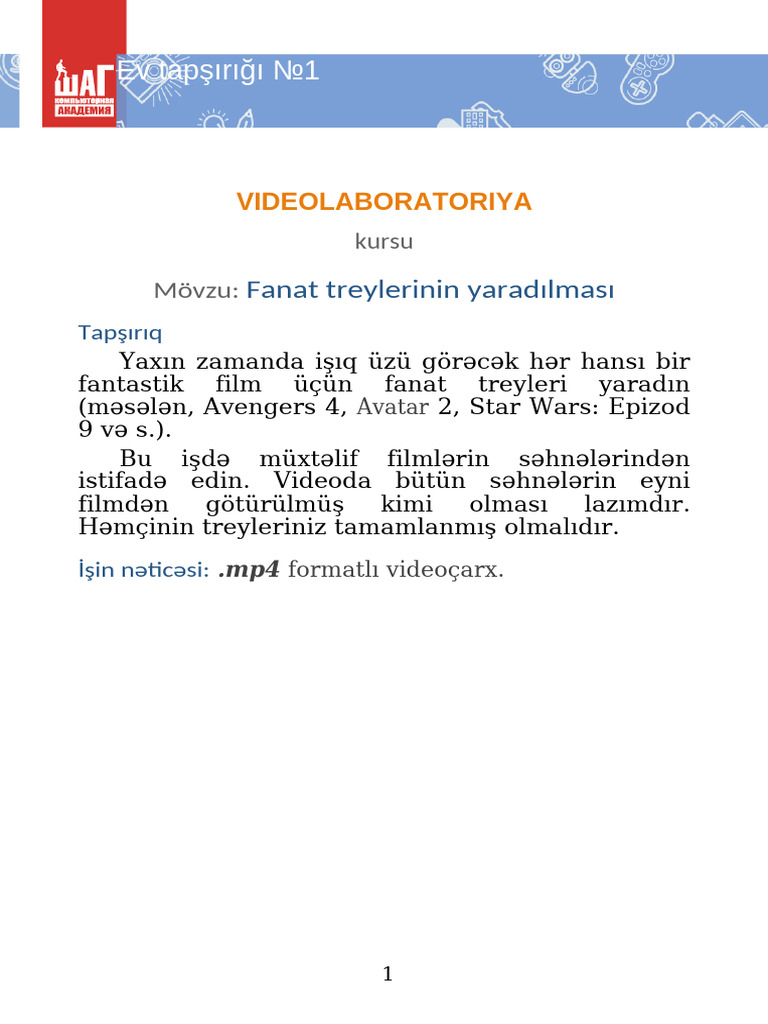 1-MKA VideoLab DZ 01 1567667096 | PDF