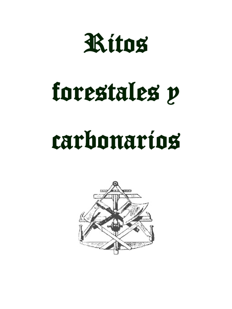 Palou Jean - Ritos Forestales Y Carbonarios | PDF | Mano | Edades medias