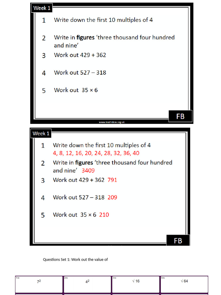 Y9 Revision Powers and Rounding | PDF | Multiplication | Mathematical Notation