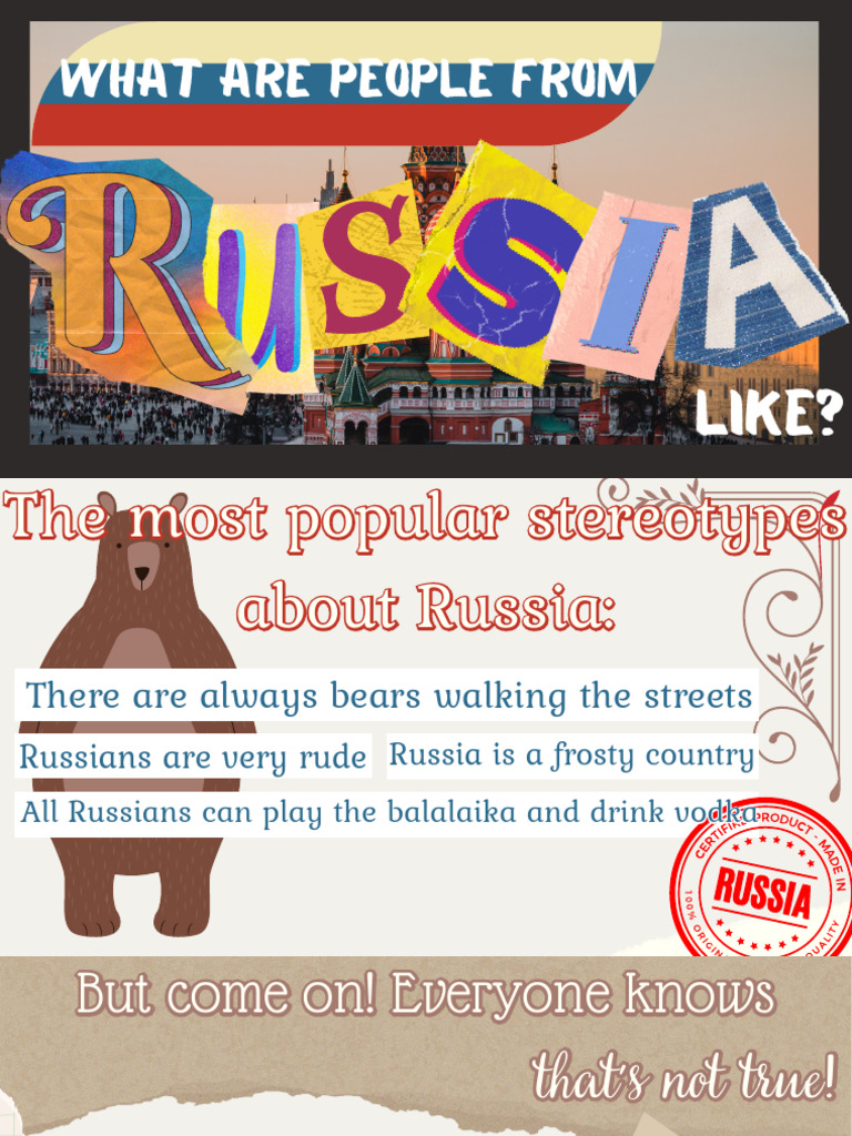 Debunking Russian Stereotypes | PDF