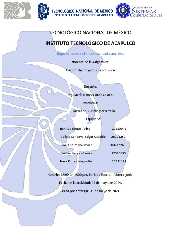 Diseño y Desarrollo de STL TecNM | PDF | Mi sql | Modelo cliente-servidor