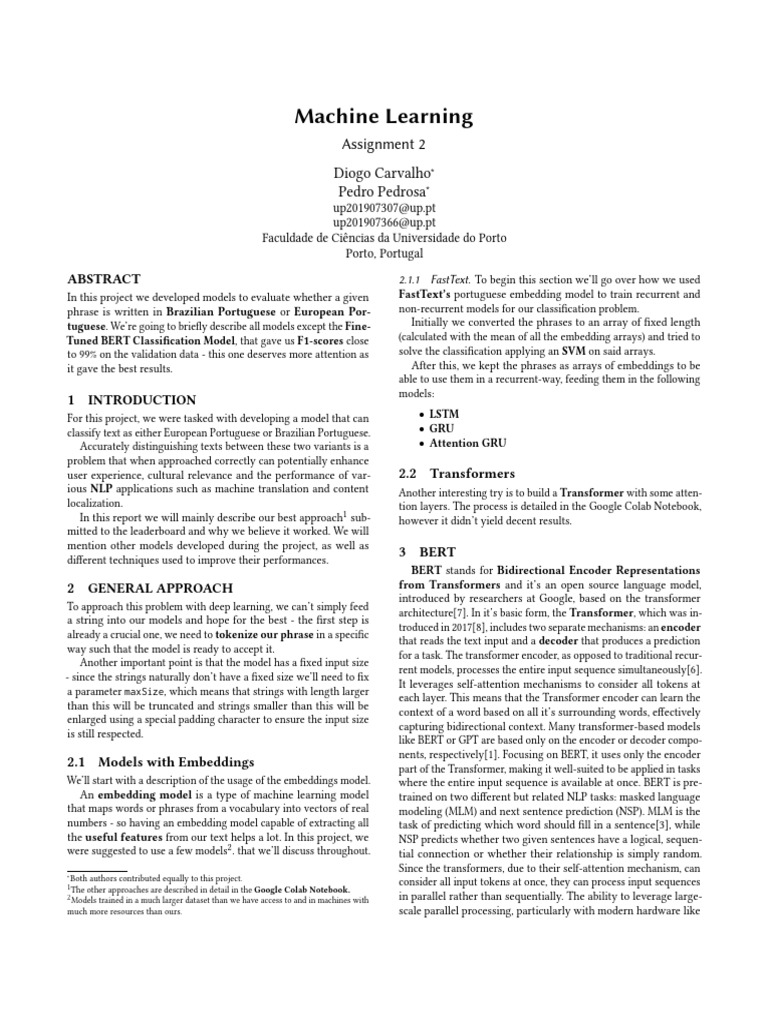 ACM Conference Proceedings Primary Article Template | PDF | Machine Learning | Cognitive Science