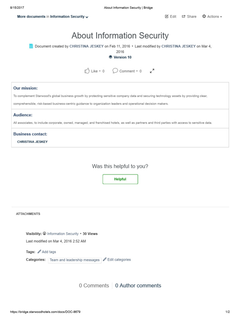 About Information Security Document | PDF | Information Security ...