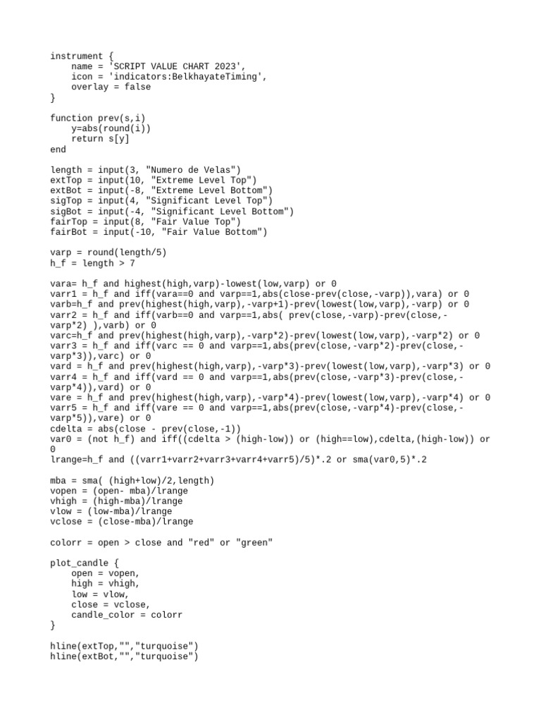 Value Chart | PDF | Computers