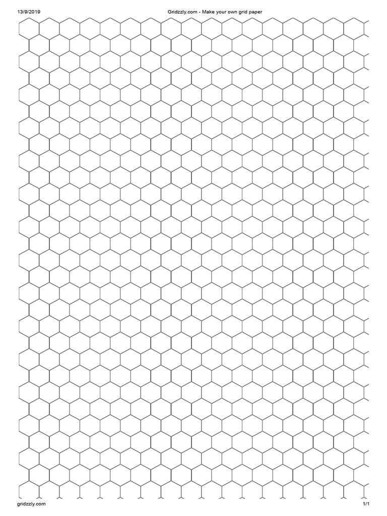 Make Your Own Grid Paper | PDF