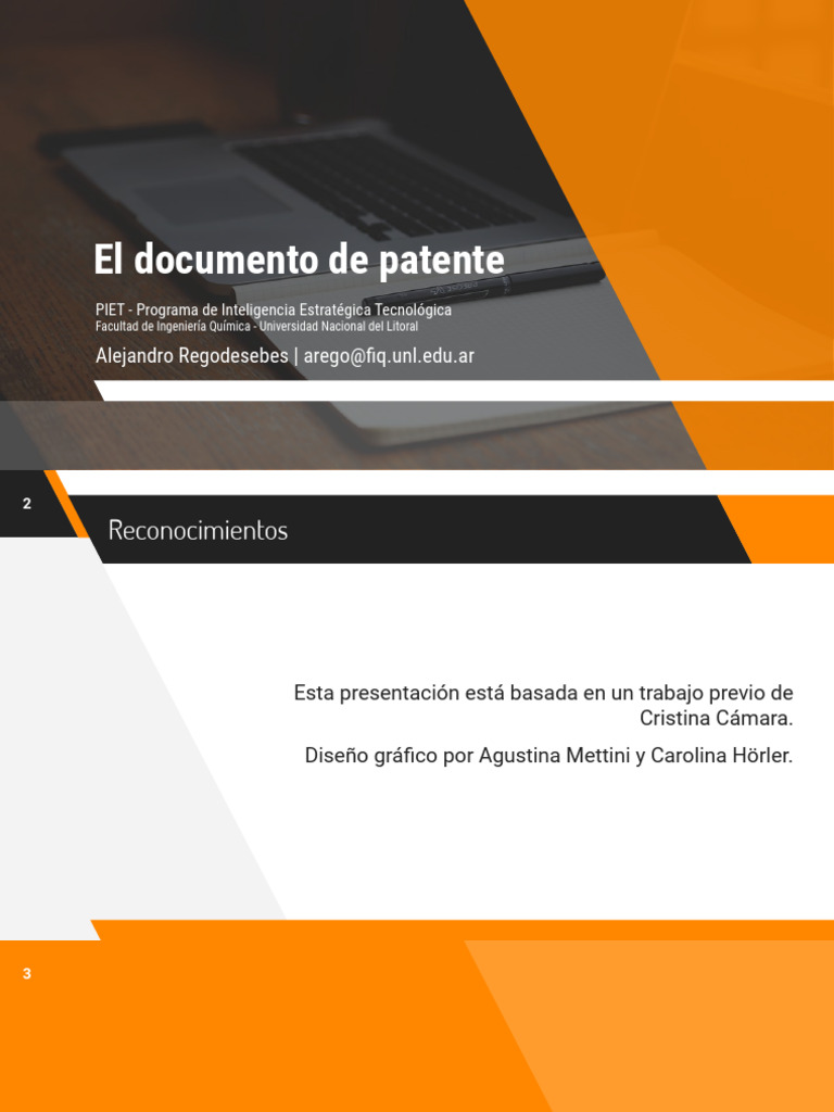 El documento de patente | PDF | Organización Mundial de la Propiedad ...